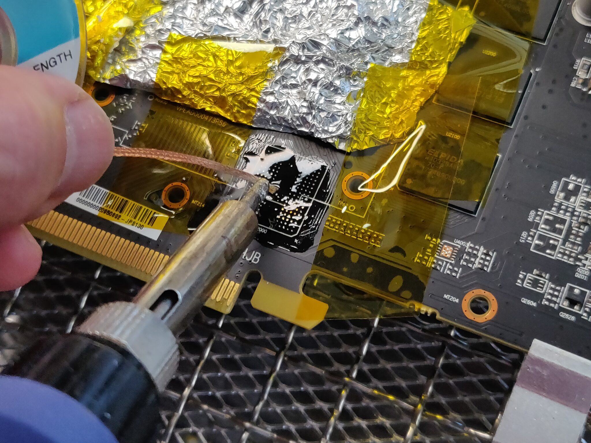 Graphics Card VRAM Chip Replacement Procedure - RupZ Blog